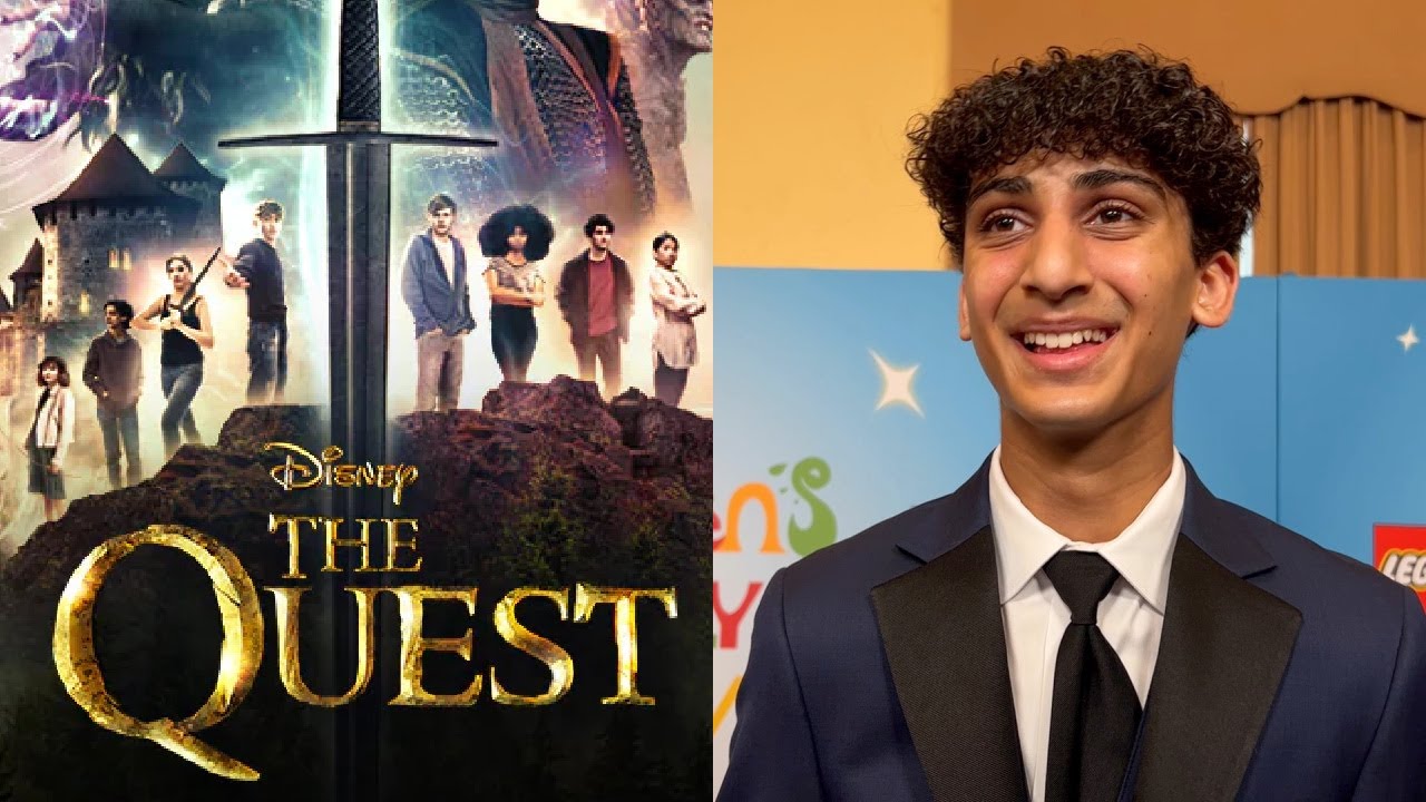 Children's & Family Emmys Red Carpet Interview - Disney's "The Quest" Paladin Shaan Mehta - YouTube