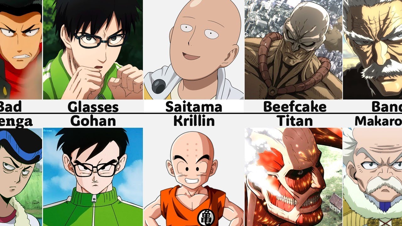 Copycat Characters From One Punch Man in other Anime - YouTube