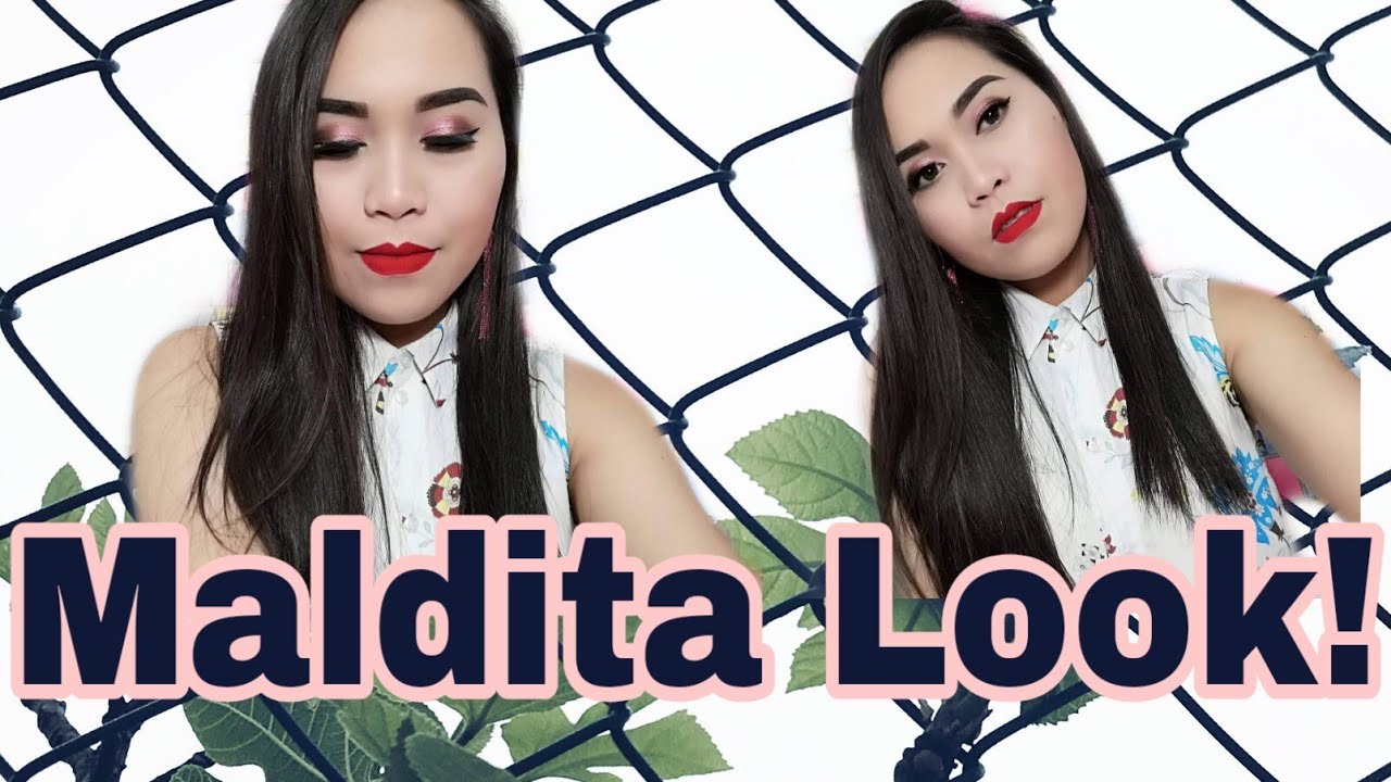 MALDITA LOOK! ( Make up Tutorial level up) || Cez Erika A. Ando (BISDAK ...
