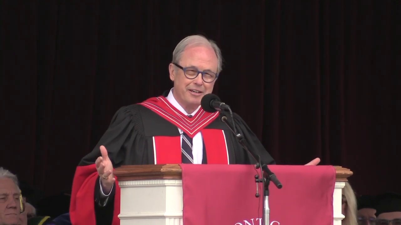 2019 Commencement Speaker Walter Hansen - YouTube