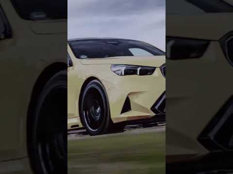 2025 BMW M5 Yellow – Power Meets Precision 💛🔥#bmw #m5