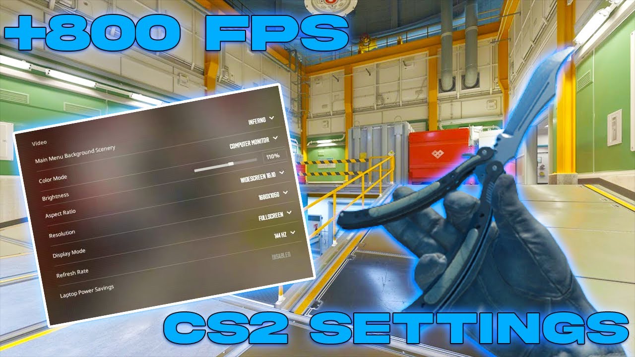 The BEST CS2 Settings For High FPS and No Lag! +400 FPS - YouTube