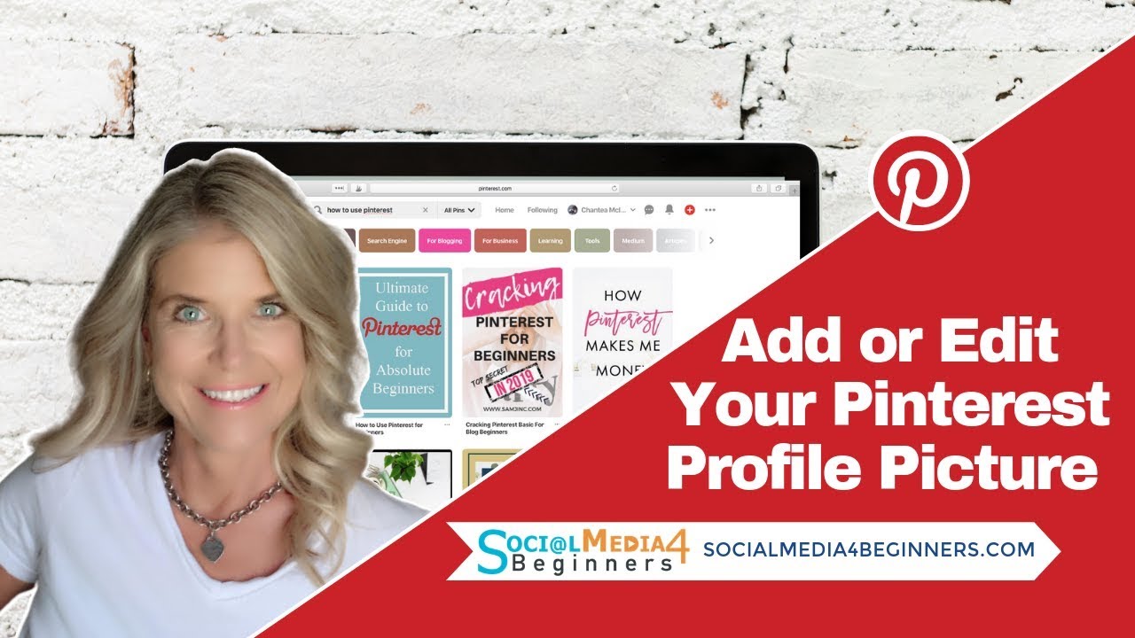 Add or Edit Your Pinterest Profile Picture so that Family and Friends ...