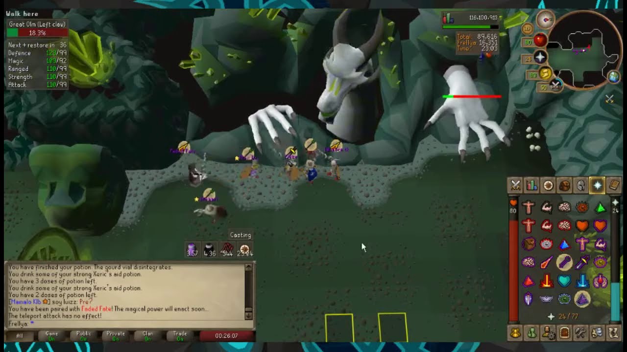Chamber Of Xeric: OLM (Final Boss) - YouTube