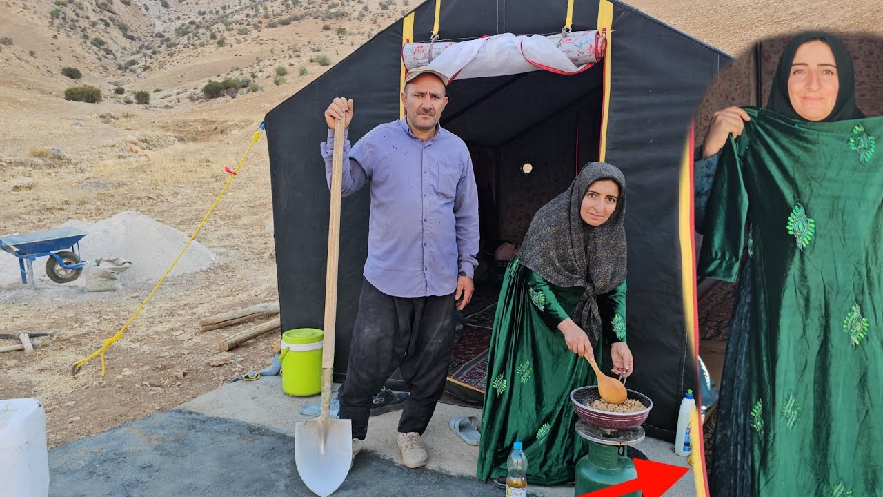 Farida's smile, Ahmad's effort: Preparing for winter ️💕😊 - YouTube