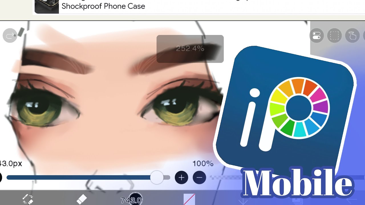 HOW I SHADE EYES ON IBISPAINT👀 - YouTube