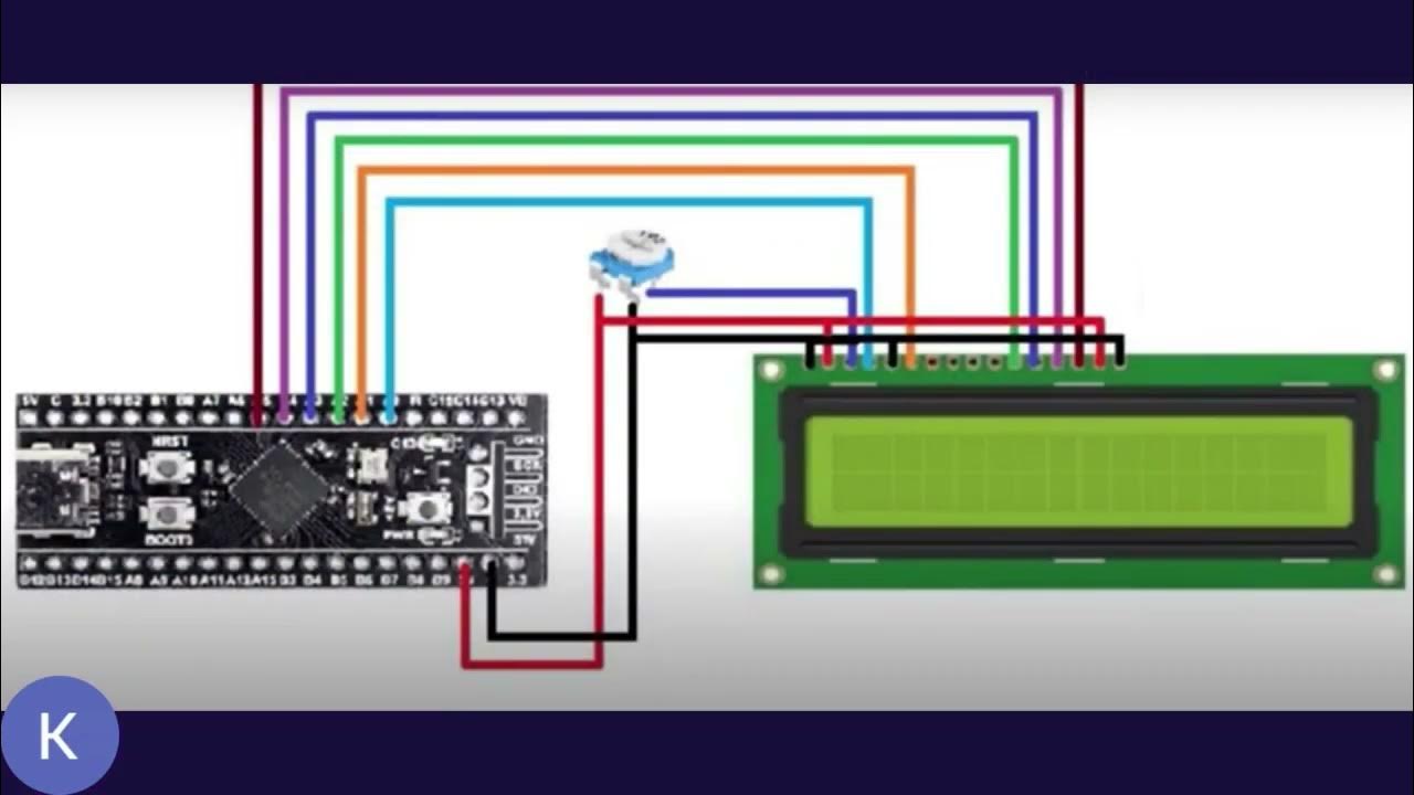 INTERFACING 16*2 LCD WITH STM32 USING ARDUINO IDE - YouTube