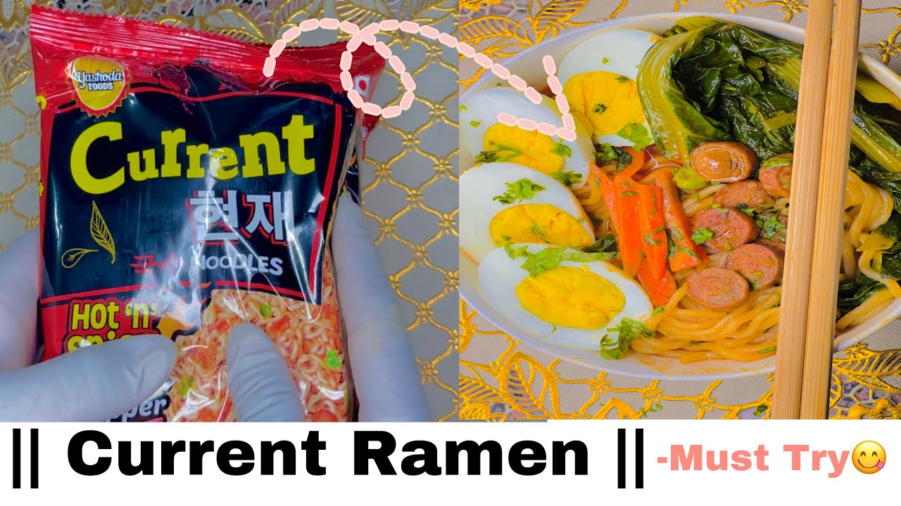 Current Ramen || Easy to make // Tastes great || - YouTube