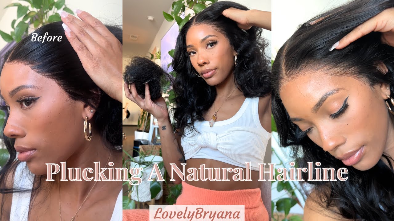 Plucking: How To Make A Wig Hairline Natural (No Baby Hair ...