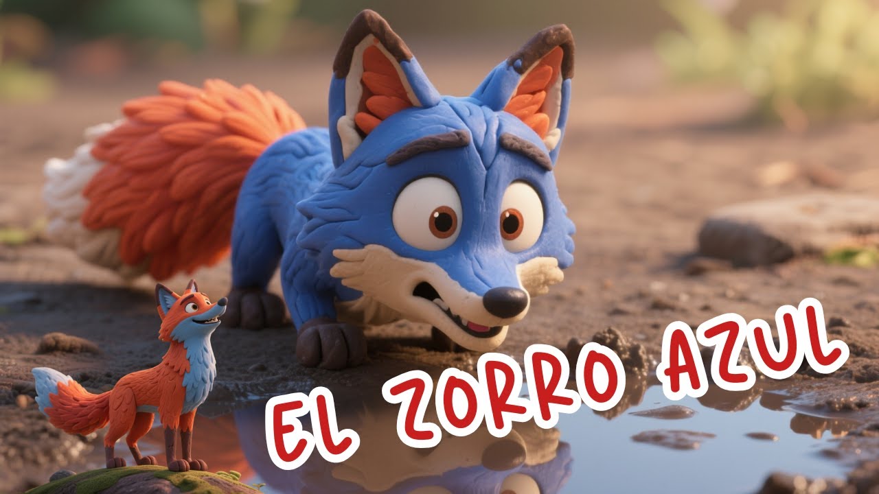 🦊 El increíble secreto del Zorro Azul | Cuentos del Mundo 🧡 | Cuento ...