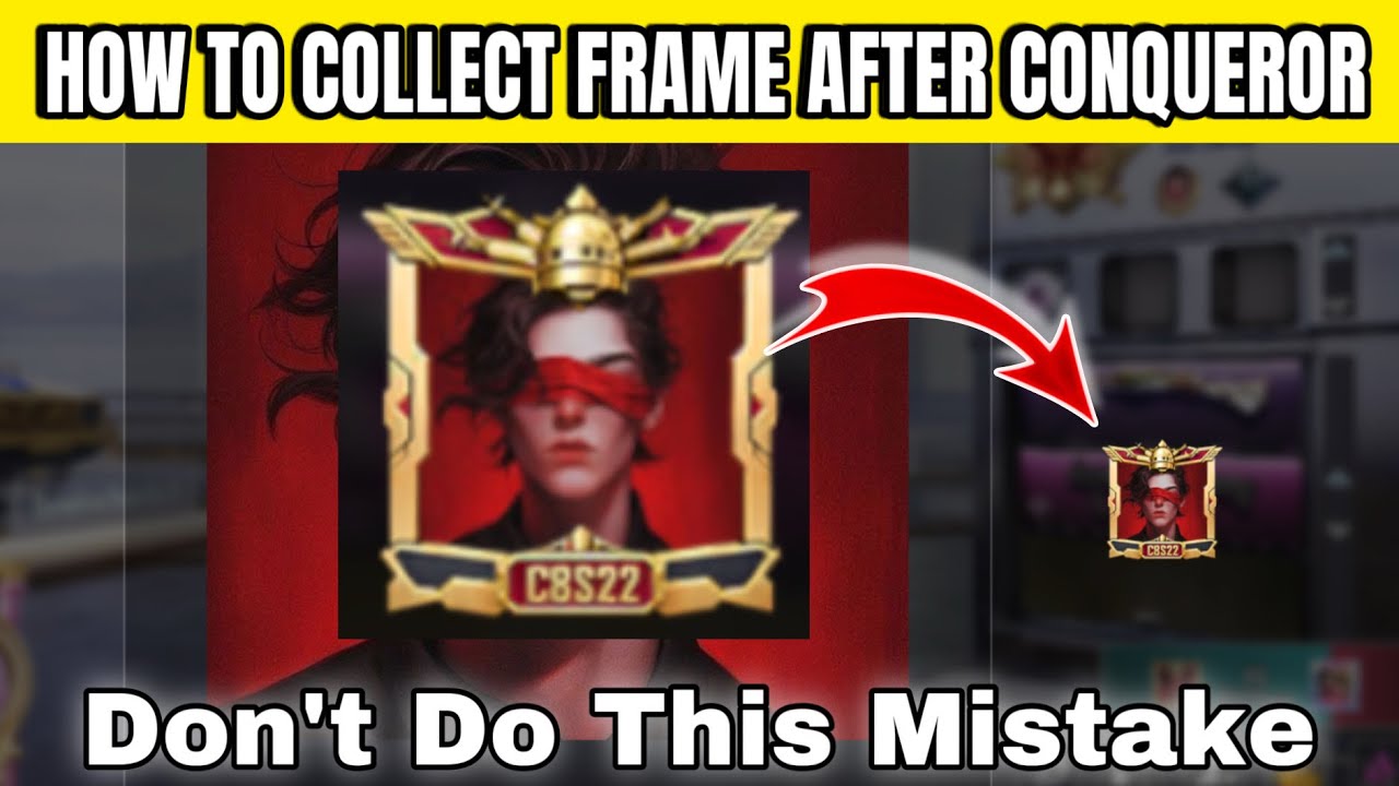 HOW TO PLAY 5 MATCHES TO COLLECT CONQUEROR FRAME | Solo Conqueror ...