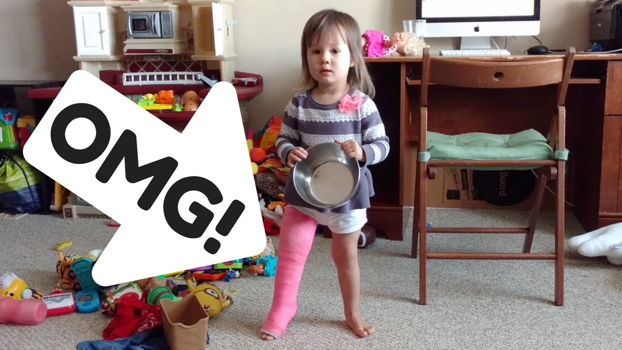 Our Toddler Broke Her Leg - YouTube