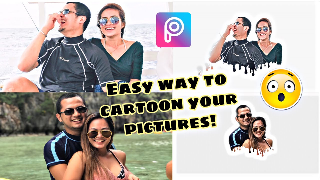 HOW TO CARTOON YOUR PICTURES IN A VERY EASY WAY | BossNatoy&Zing TV ...
