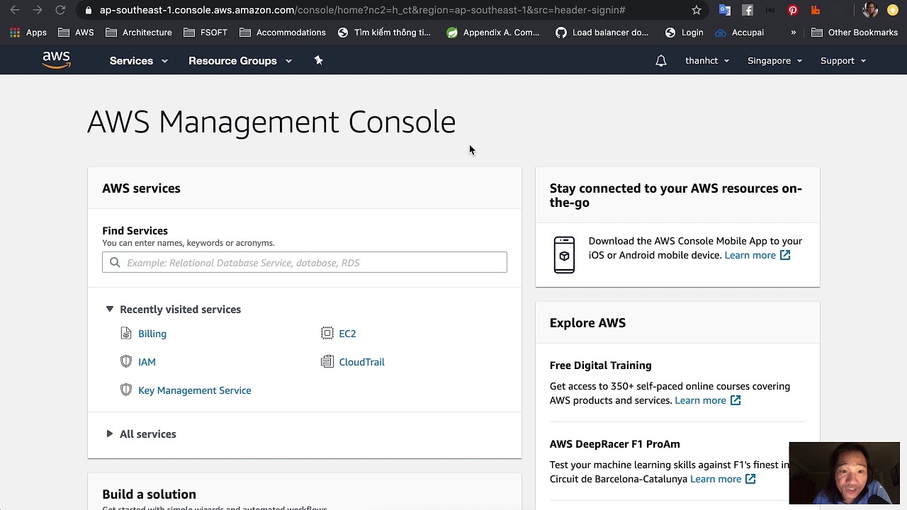 AWS Essentials: IAM Root Account first time login to AWS console - YouTube