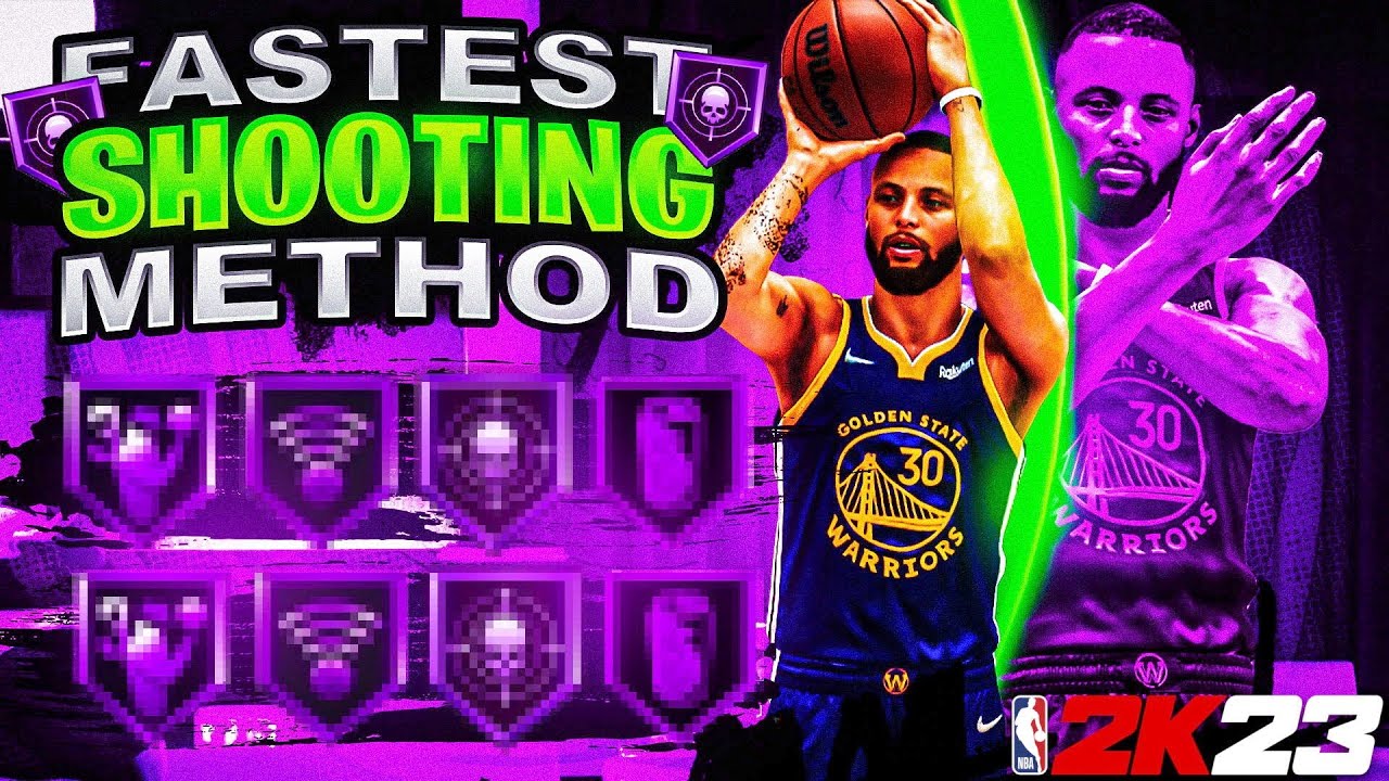 Fastest Way To Get MAX Shooting Badges in NBA 2K23... - YouTube