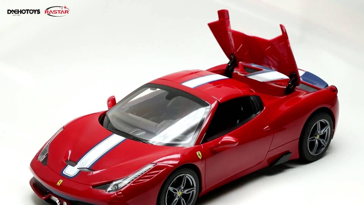 대호토이즈 1:14 페라리 458 스페치알레 RC카(ferrari 458 speciale) - YouTube