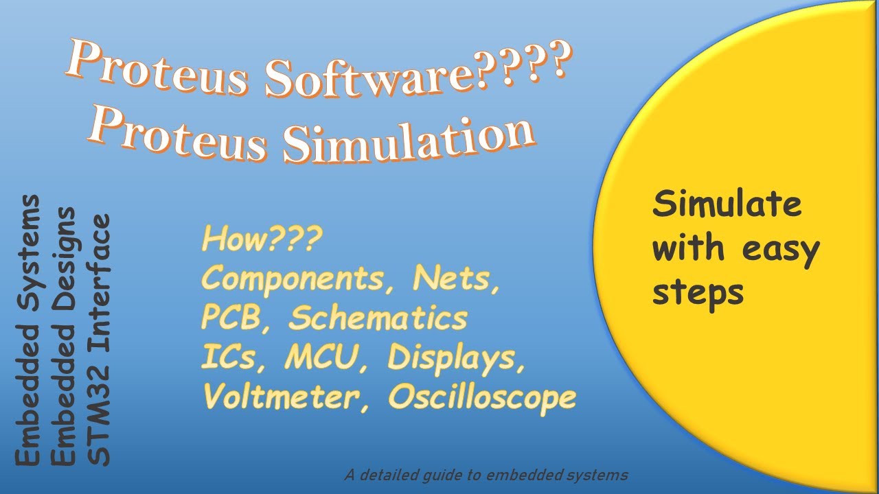 Introduction to Proteus | How to use the software | How to simulate the ...