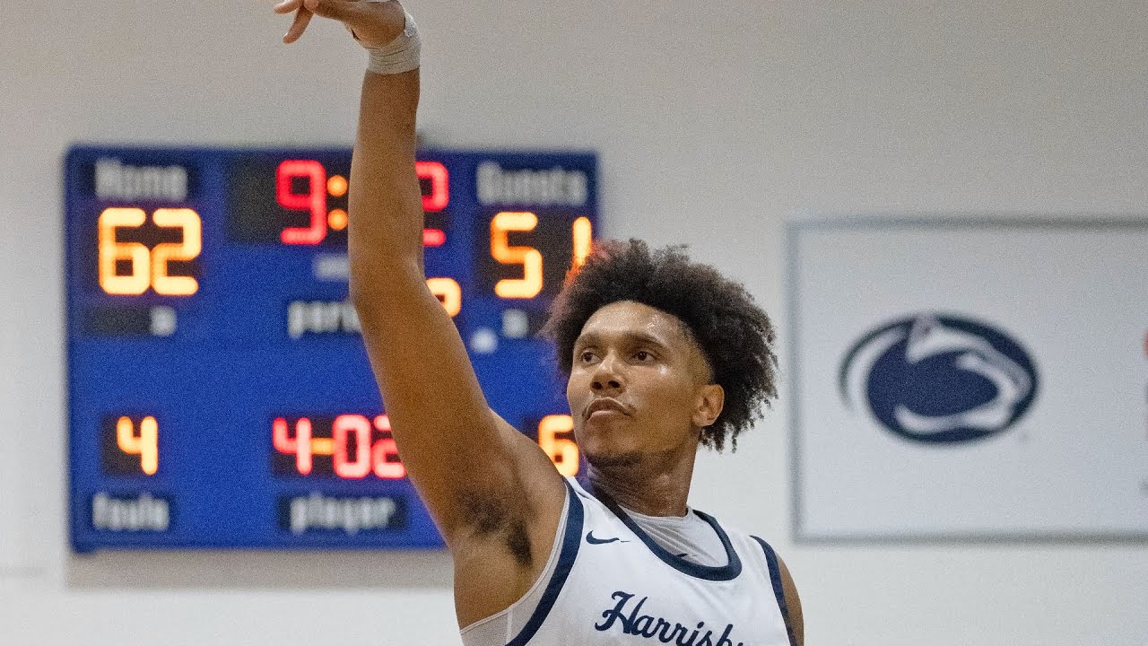 #pshbgmbb - Nate Curry beats the halftime buzzer during a win over ...