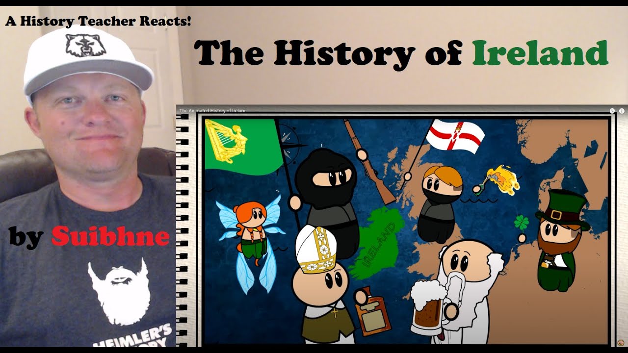 The Animated History of Ireland by Suibhne | A History Teacher Reacts ...
