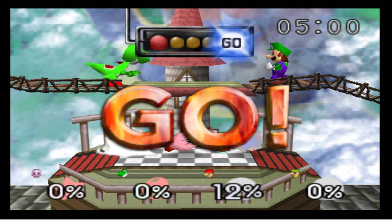 Super Smash Bros 64 ( easy mode ) Gameplay - YouTube