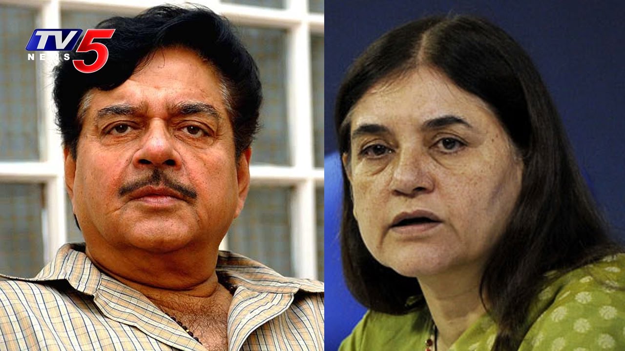 Shatrughan Sinha Firing Tweets on Maneka Gandhi's Statements | TV5 News ...