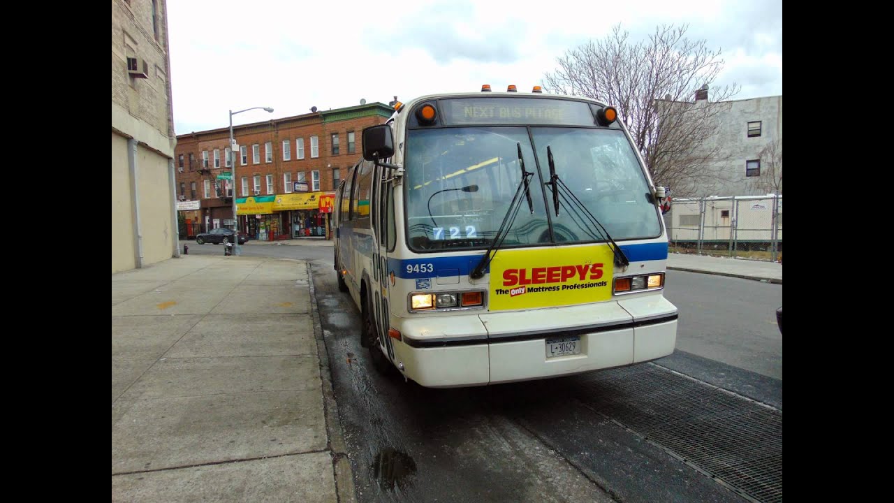 Sound recording of RTS 9453 on a Williamsburg Bridge Plaza-bound B60 ...