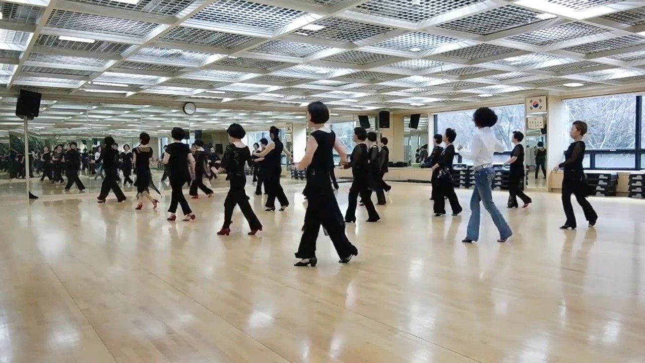 Stand by your man Line dance by Misuk la 2017 - YouTube Music