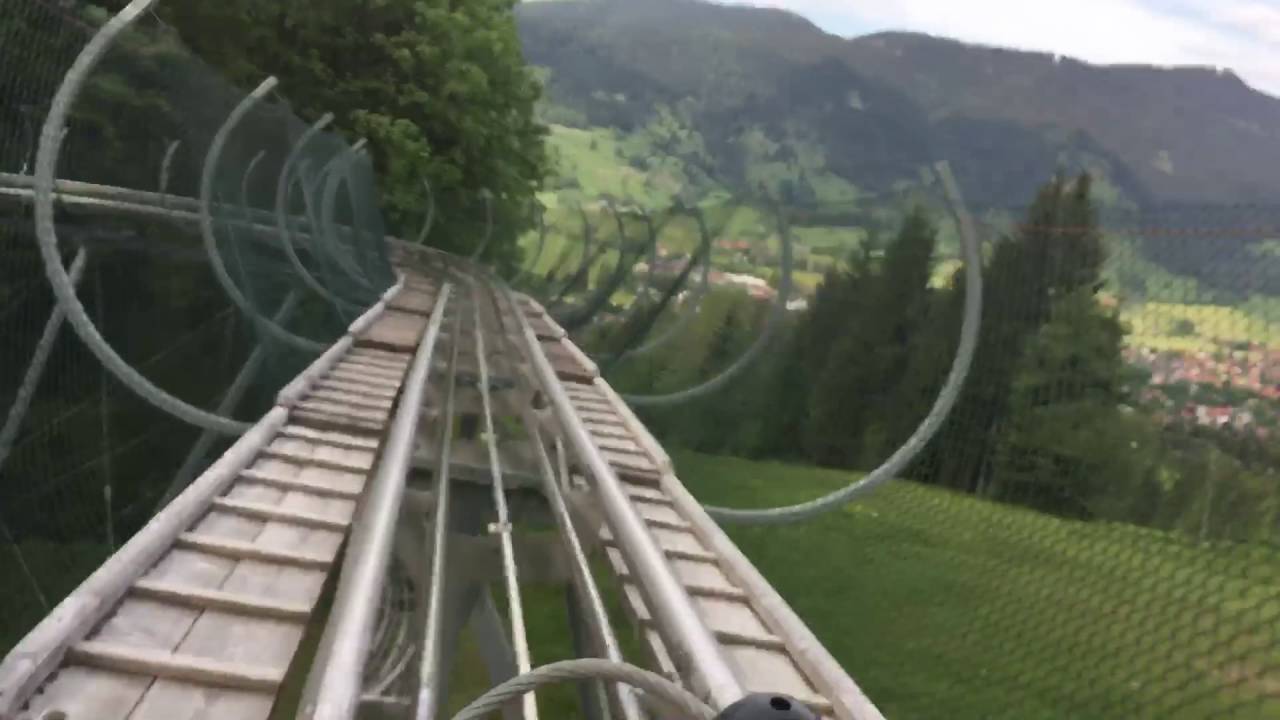 Alpine Coaster Oberammergau - YouTube