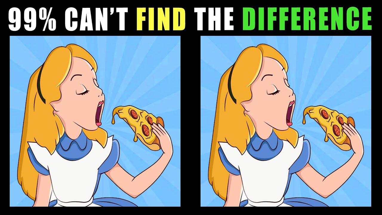 Spot The Difference : Can You Find Them All? [ Find The Difference ...