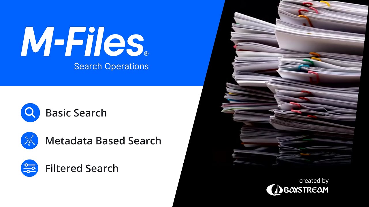 How to Search for Documents in M-Files using Keywords, Metadata and ...