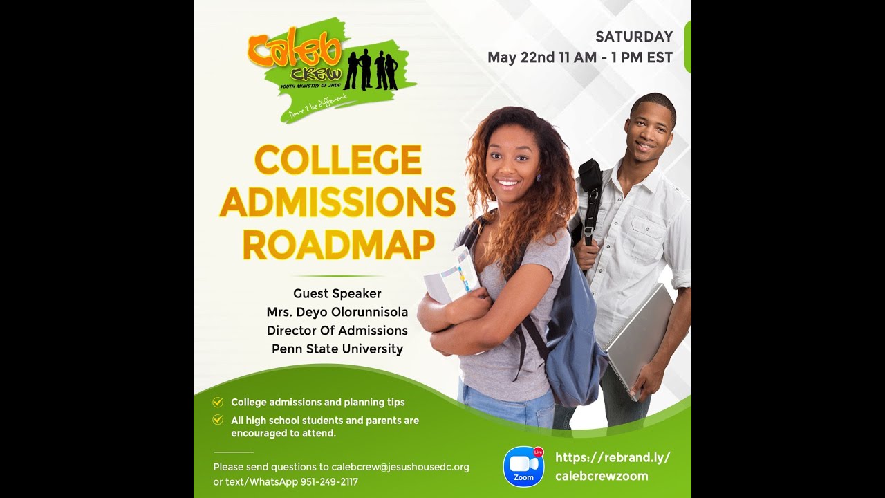 College Road Map Series - May 22, 2021 - YouTube