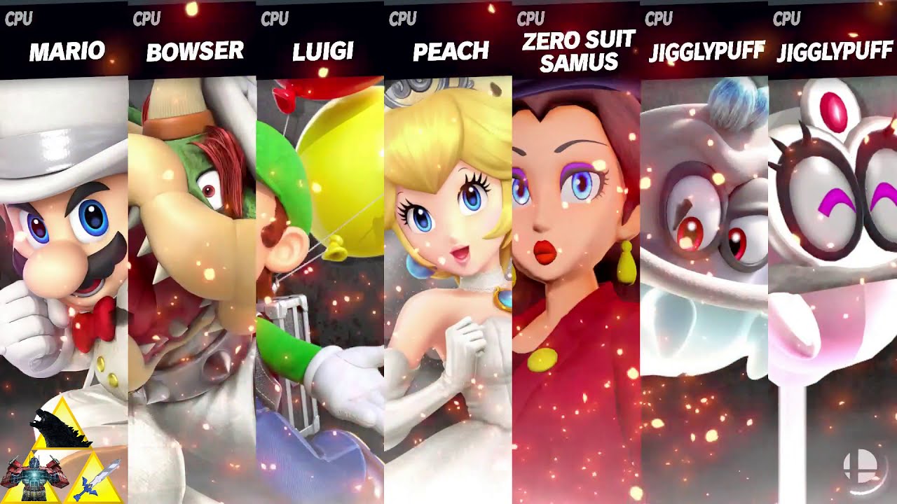 Smash Mods Ultimate: Mario Odyssey Battle - YouTube