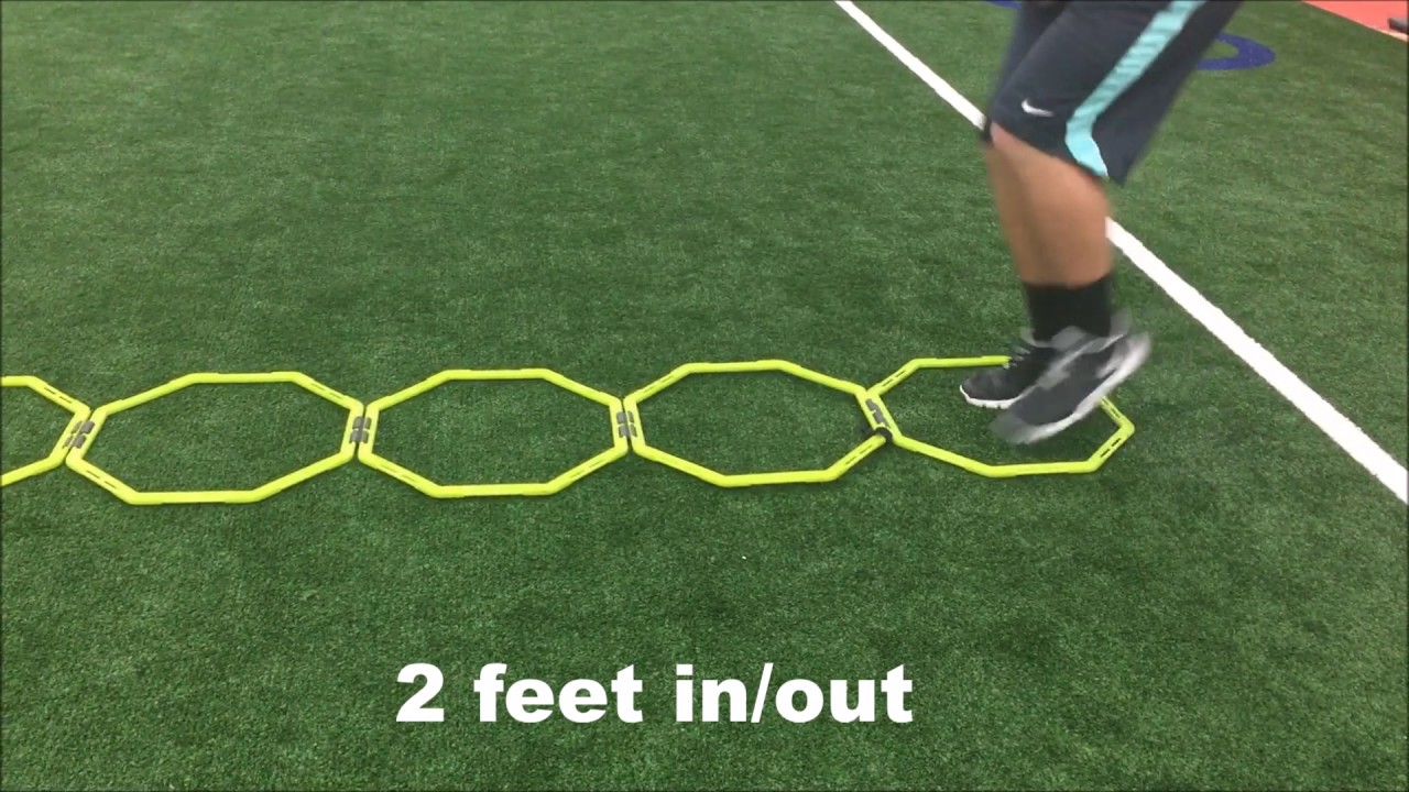 level 1 ladder drills - YouTube