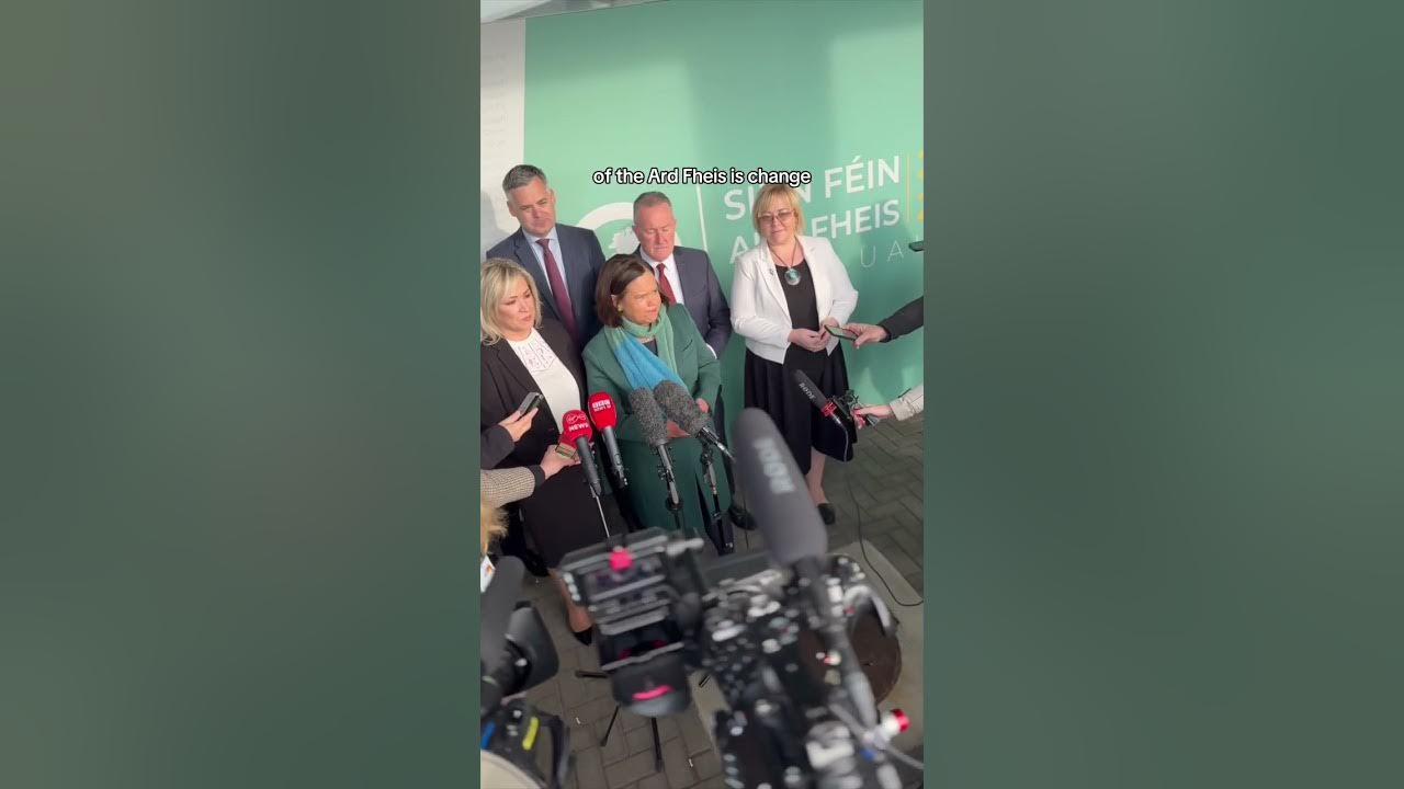 Sinn Féin Ard Fheis 2023 all about the future, hope and opportunity - Mary Lou McDonald - YouTube
