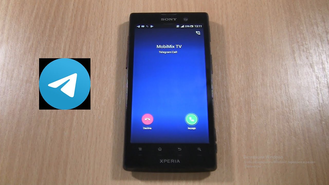 Telegram Incoming Call - YouTube