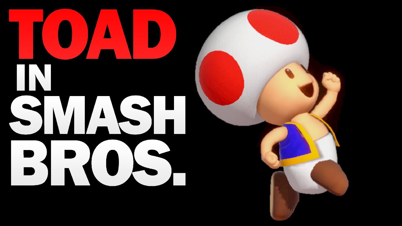 Toad is finally playable in smash ultimate - YouTube