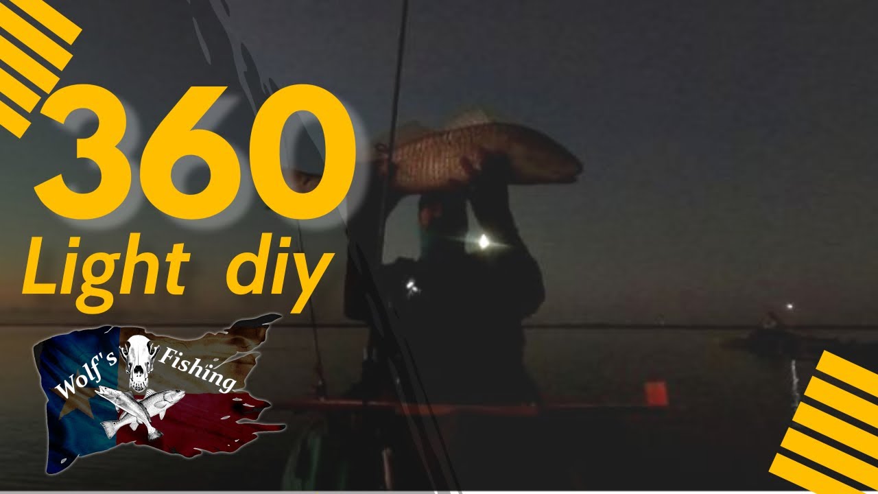 The Best diy 360 light, Wolf's Fishing - YouTube