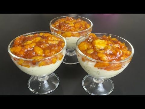 Just milk and banana! The most delicious Italian dessert in 5 minutes ...