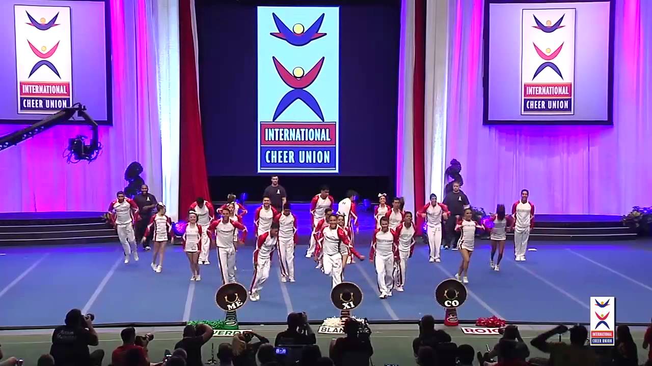 Team Mexico [Coed Elite] - 2015 ICU World Cheerleading Championships ...