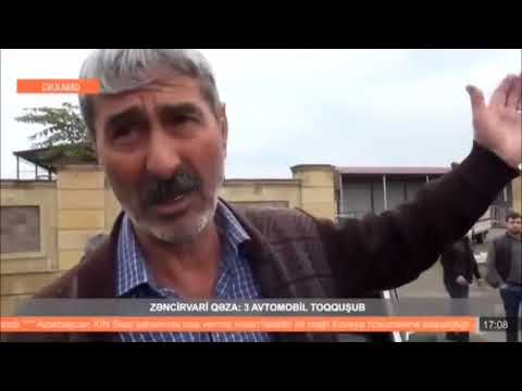CƏLİLABADDA ZƏNCİRVARİ QƏZADA 3 AVTOMOBİL TOQQUŞUB...#spacetv #cəlilabad #qeza