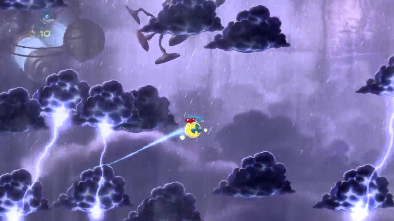 Let's Play Rayman Origins | Part 22 (HD) - Inside the Moody Clouds ...