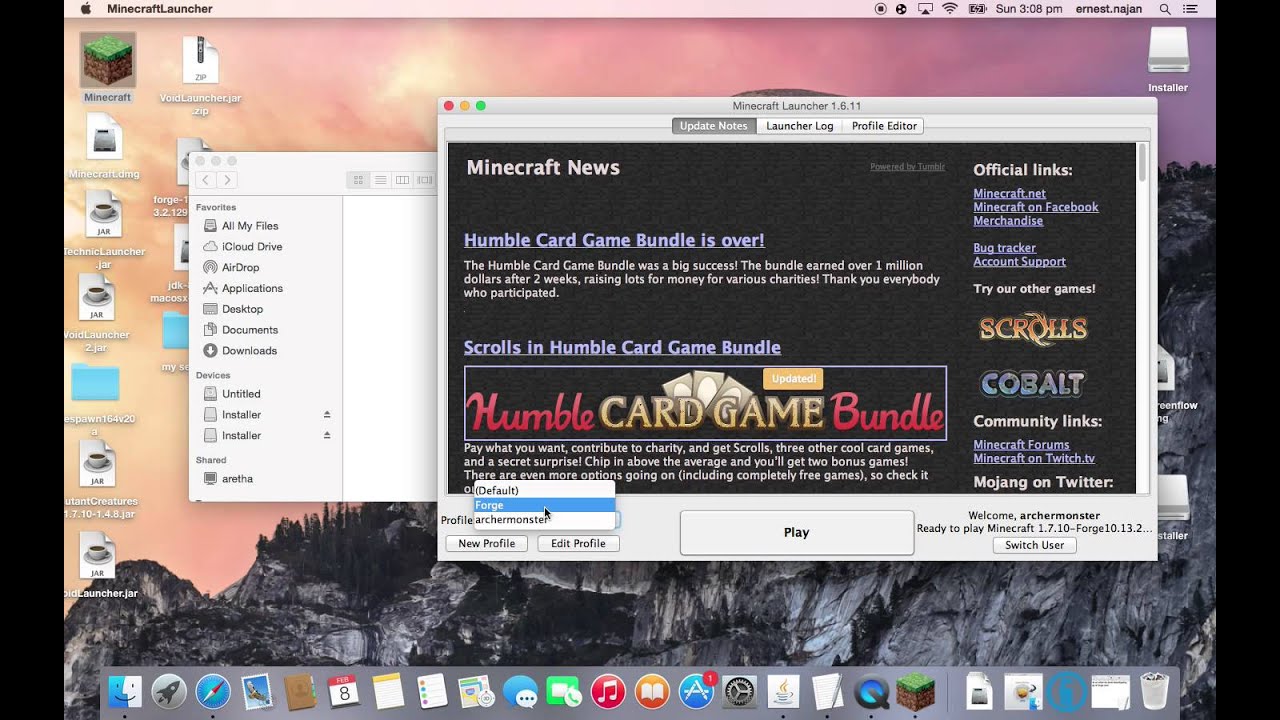 How to download orespawn for mac - YouTube