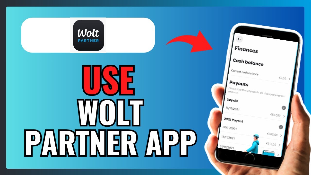 How To Use WOLT PARTNER App 2024! - YouTube