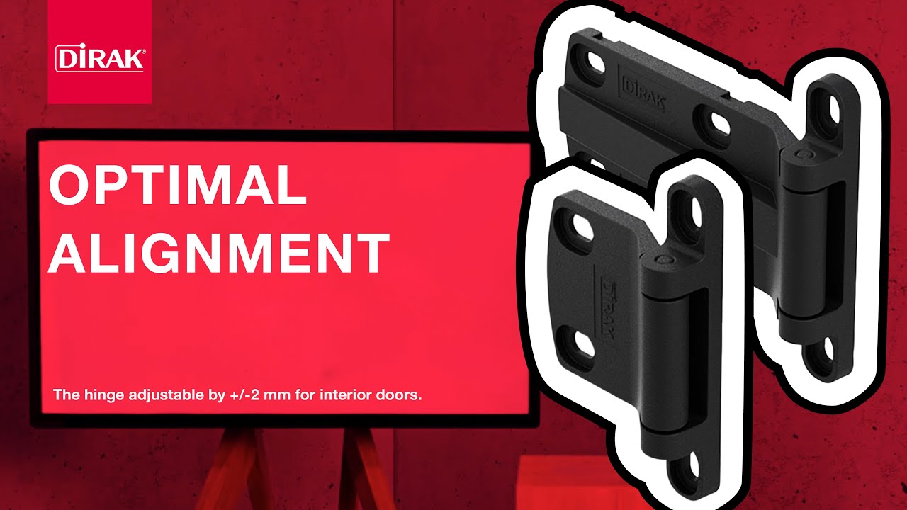 OPTIMAL ALIGNMENT - DIRAK Hinge 4-351 - YouTube
