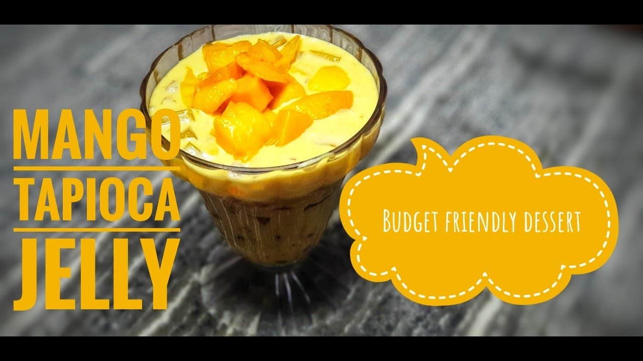 Mango Tapioca Jelly (Mango Sago) - YouTube