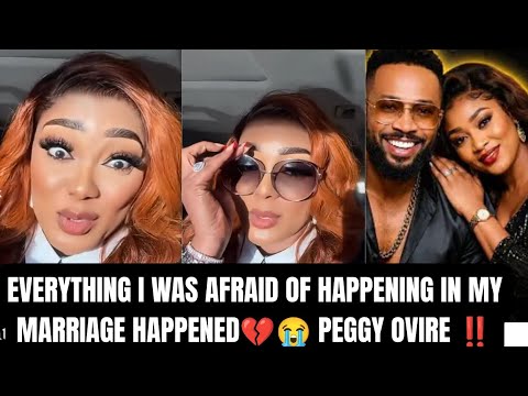 SHOCKING😱PEGGY OVIRE STILL REVEALING💔FREDDIE LEONARD HAPPENED TO ME😭MY SHOCKING MARRIAGE TRUTH 😭‼️