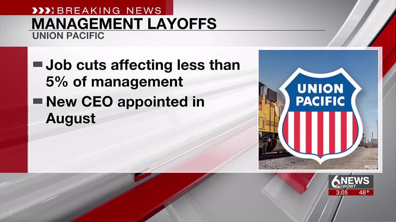 Union Pacific implementing management layoffs - YouTube