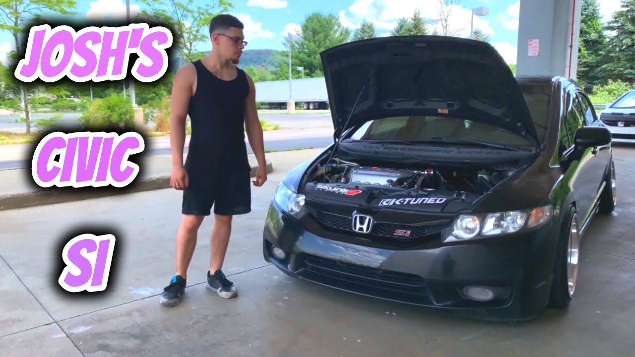 Josh's 8th Gen Civic Si | 2009 Honda Civic Si FA5 - YouTube