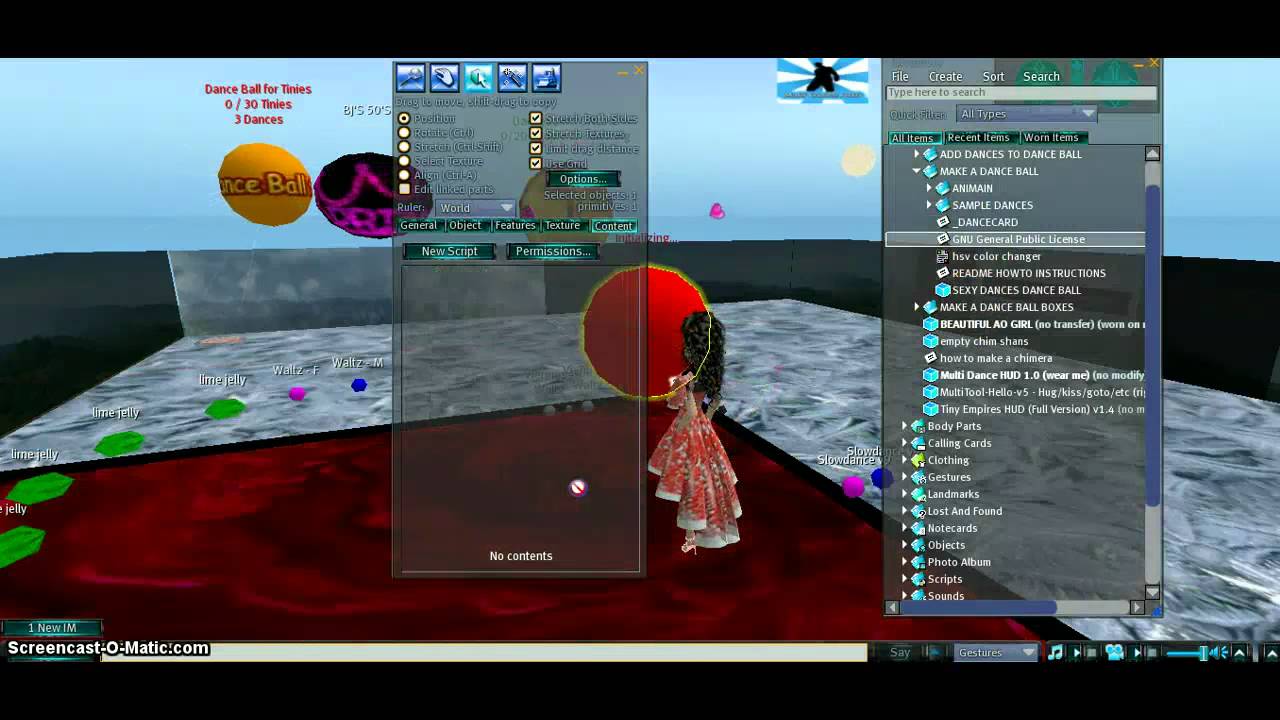 SECOND LIFE DANCE BALL - YouTube