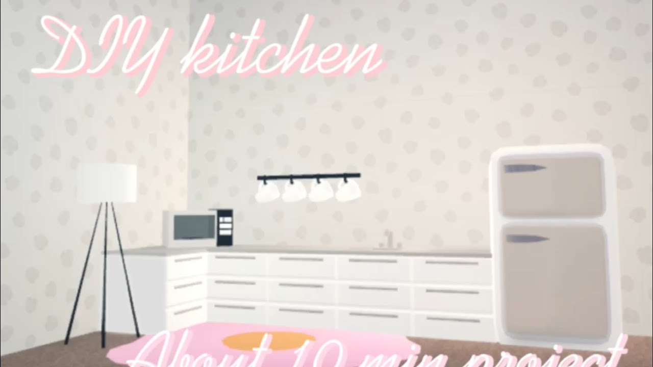 How to make a adopt me kitchen :3 about 140 bucks used - YouTube